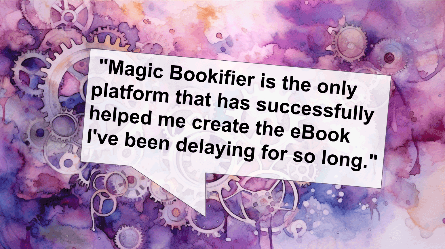 Magic Bookifier Splash