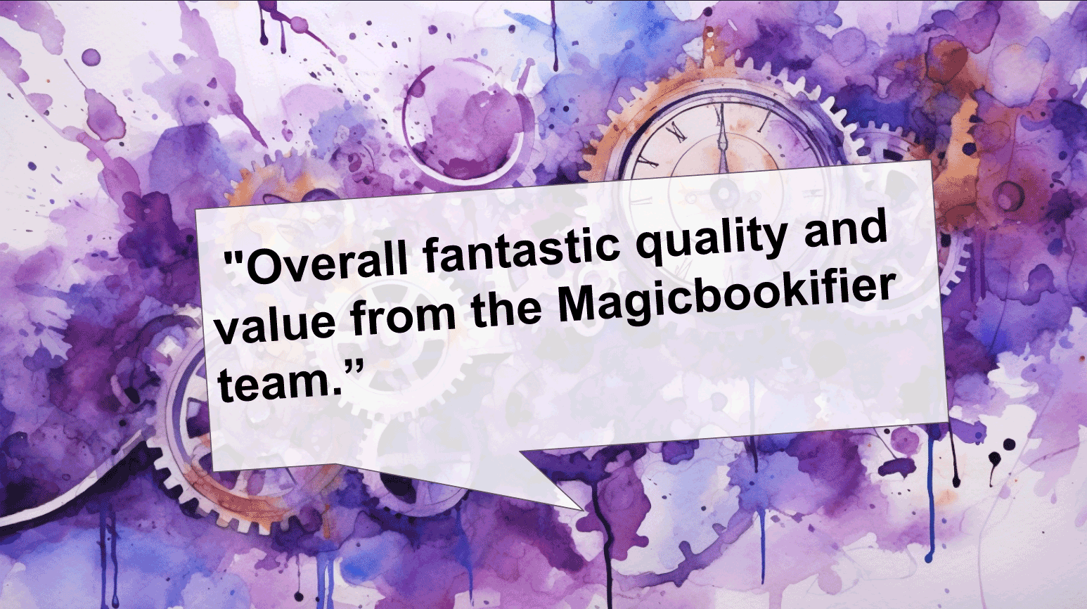 Magic Bookifier Splash